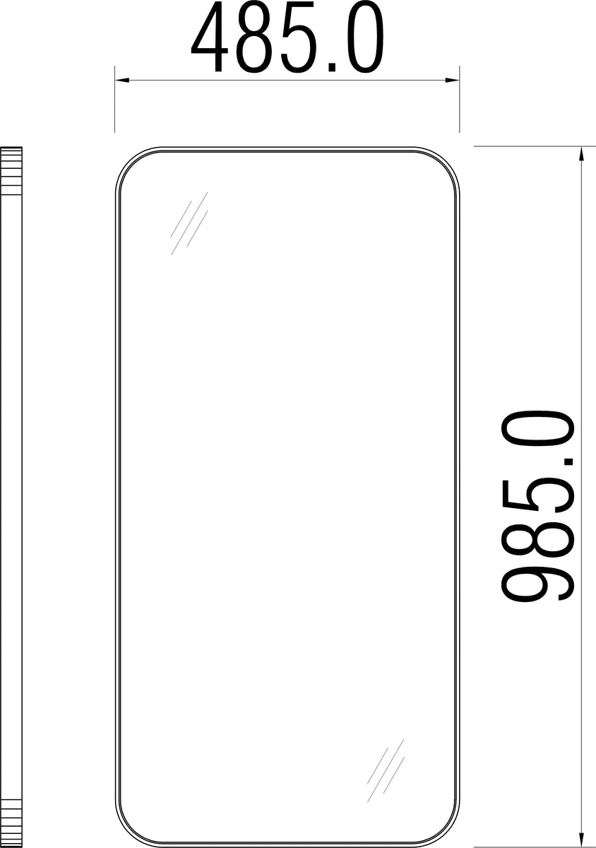 RADIUS EDGE MIRROR – Ore Designs